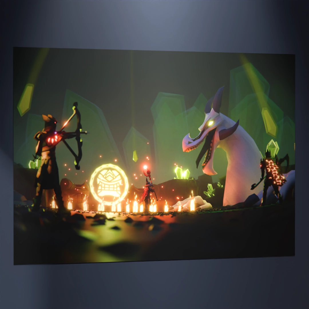 Chambers of Xeric Metal Poster – CreatorCrafted